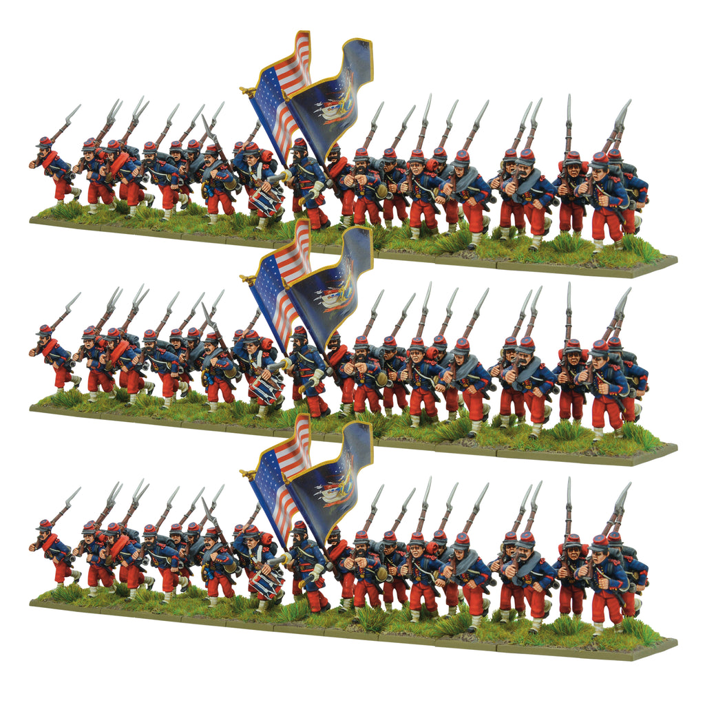 American Civil War Zouaves Brigade – Warlord Games UK