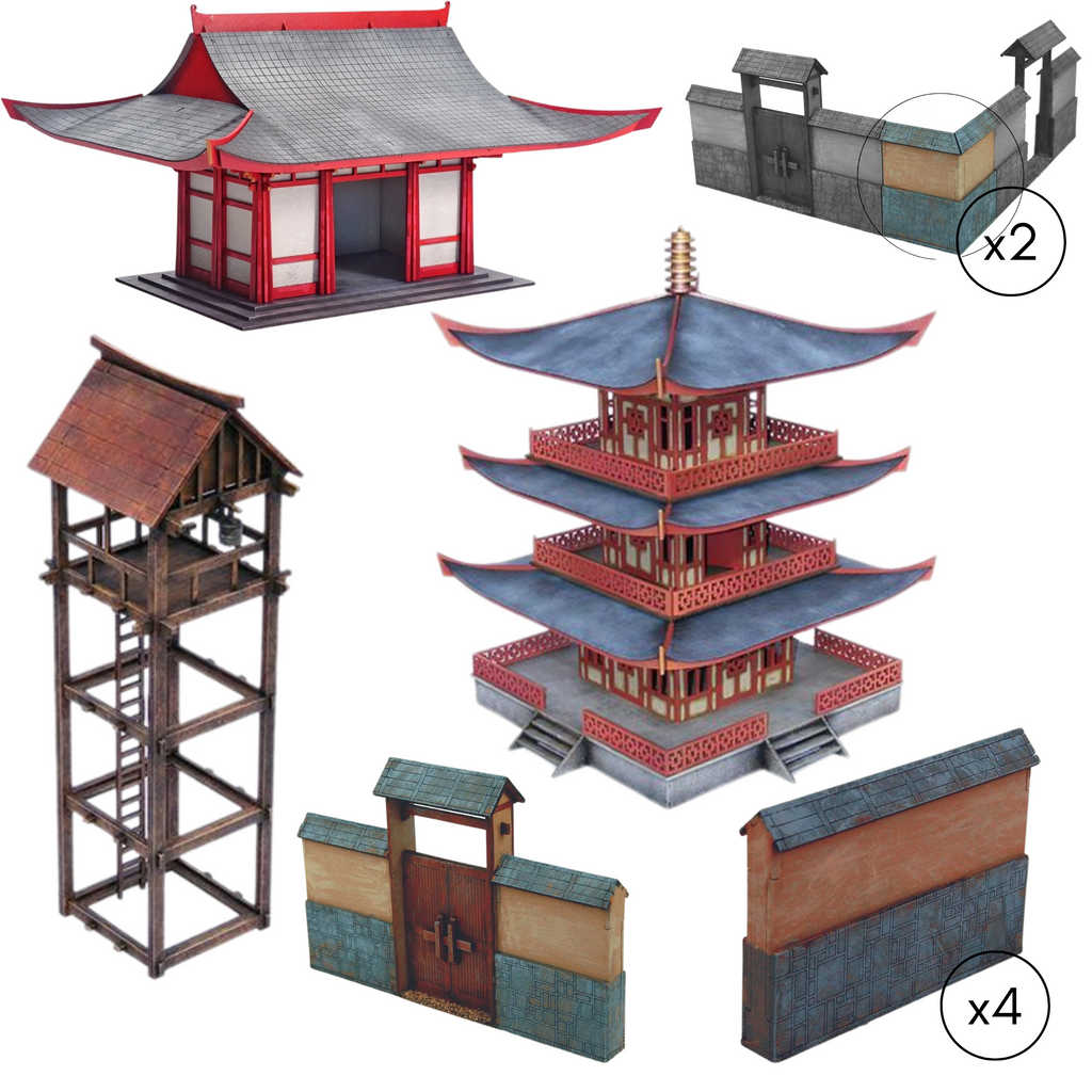 Feudal Japan Royal Palace Terrain Bundle – Warlord Games UK