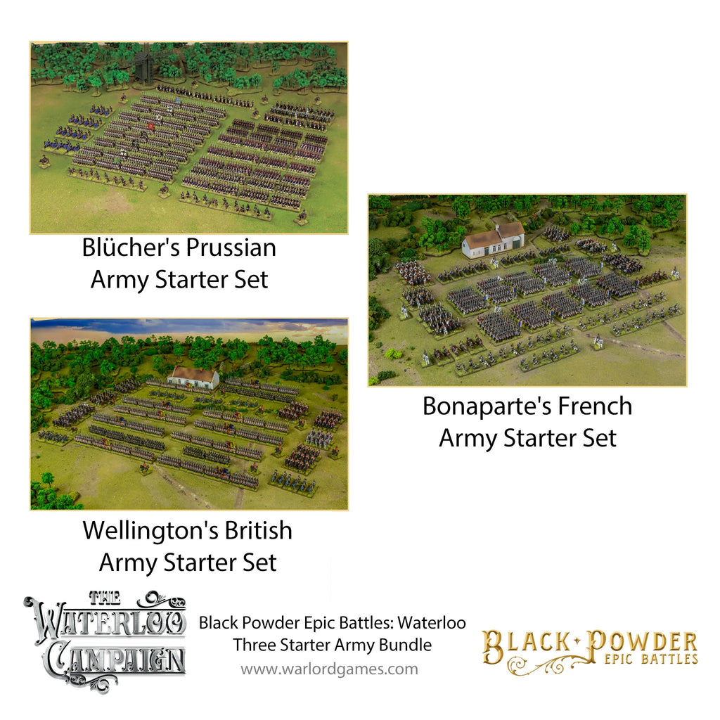 Black Powder Epic Battles: Three Starter Army Bundle – Warlord Games UK