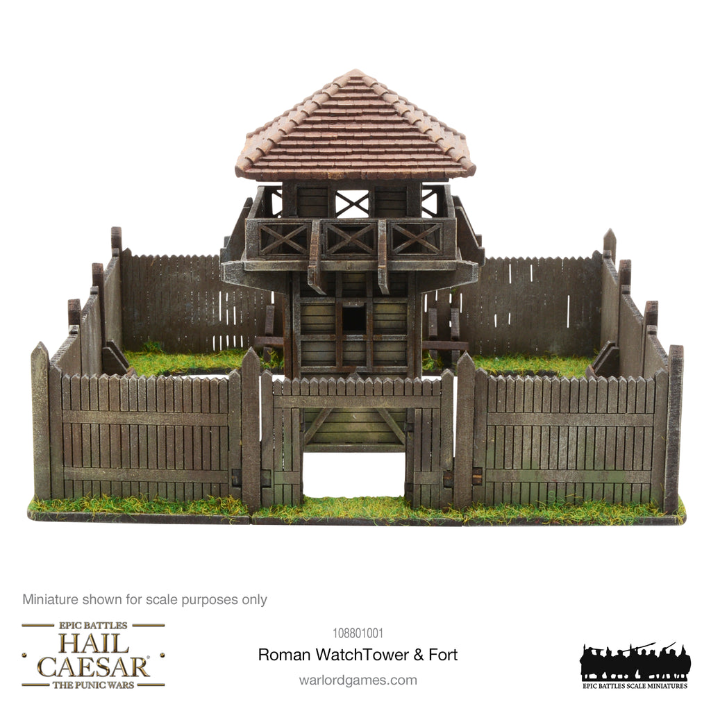Hail Caesar Epic Battles: Roman Watchtower and Fort – Warlord Games UK