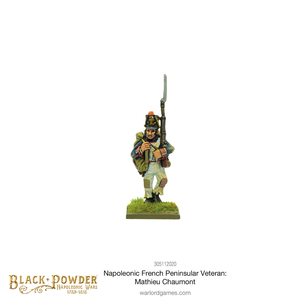 Napoleonic French Peninsular Veteran: Mathieu Chaumont – Warlord Games UK