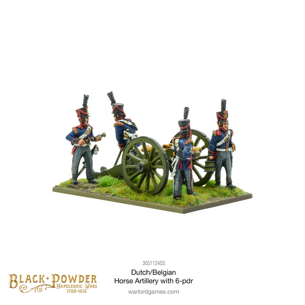 Napoleonic Dutch-Belgian Horse Artillery with 6-pdr – Warlord Games Ltd