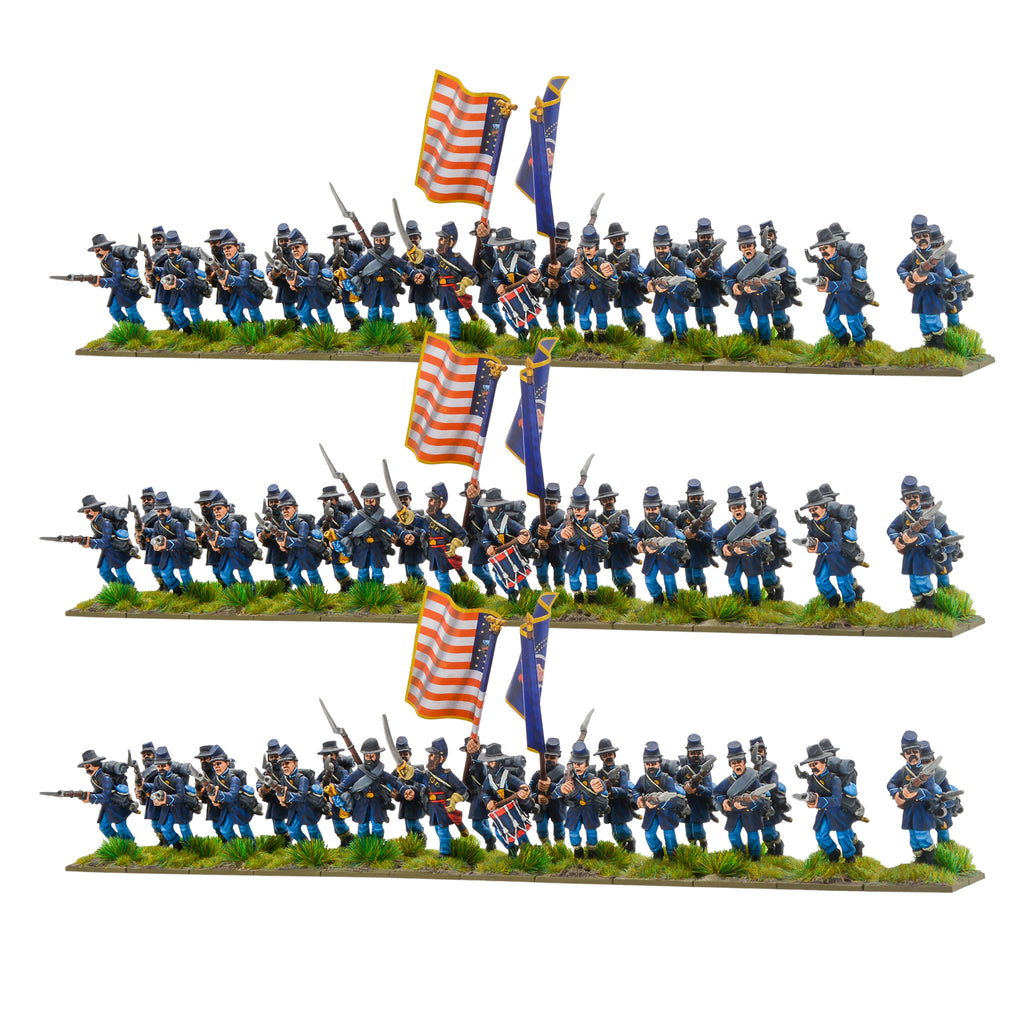 American Civil War Infantry Brigade (Charging) – Warlord Games UK