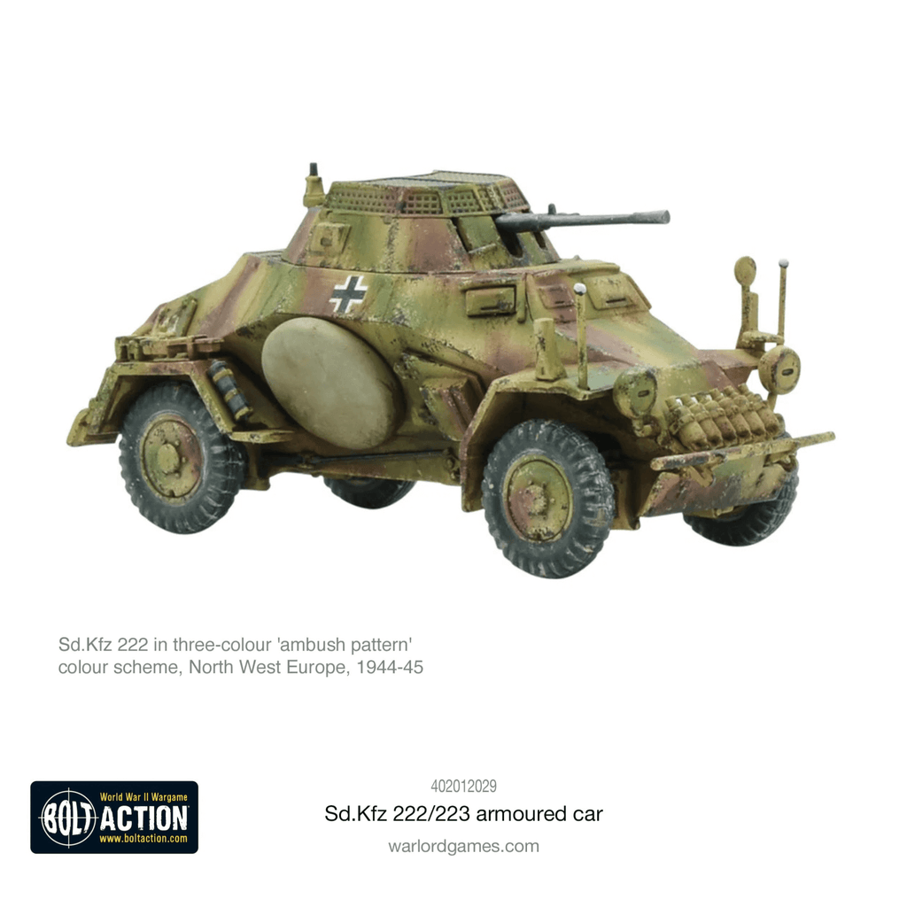 Sd.Kfz 222/223 armoured car – Warlord Games UK