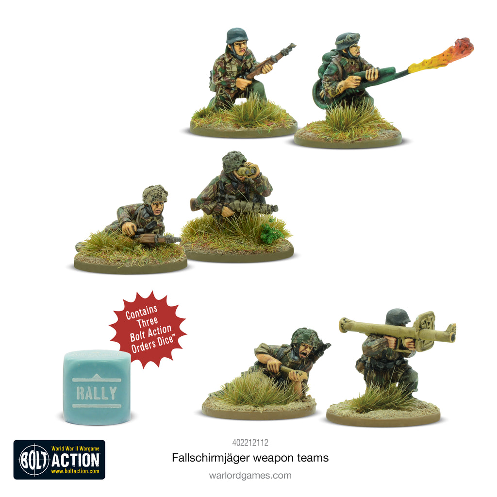 Fallschirmjäger weapons teams – Warlord Games UK