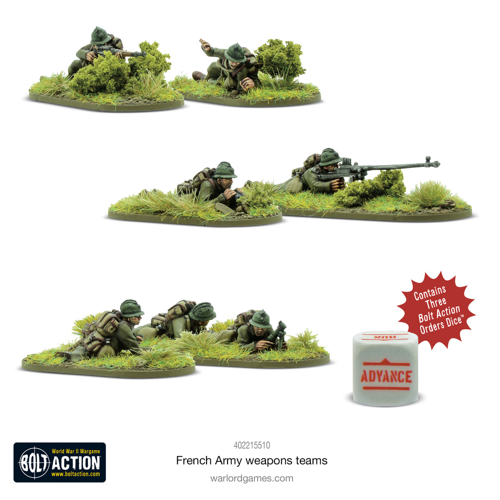 French Army weapons teams – Warlord Games UK