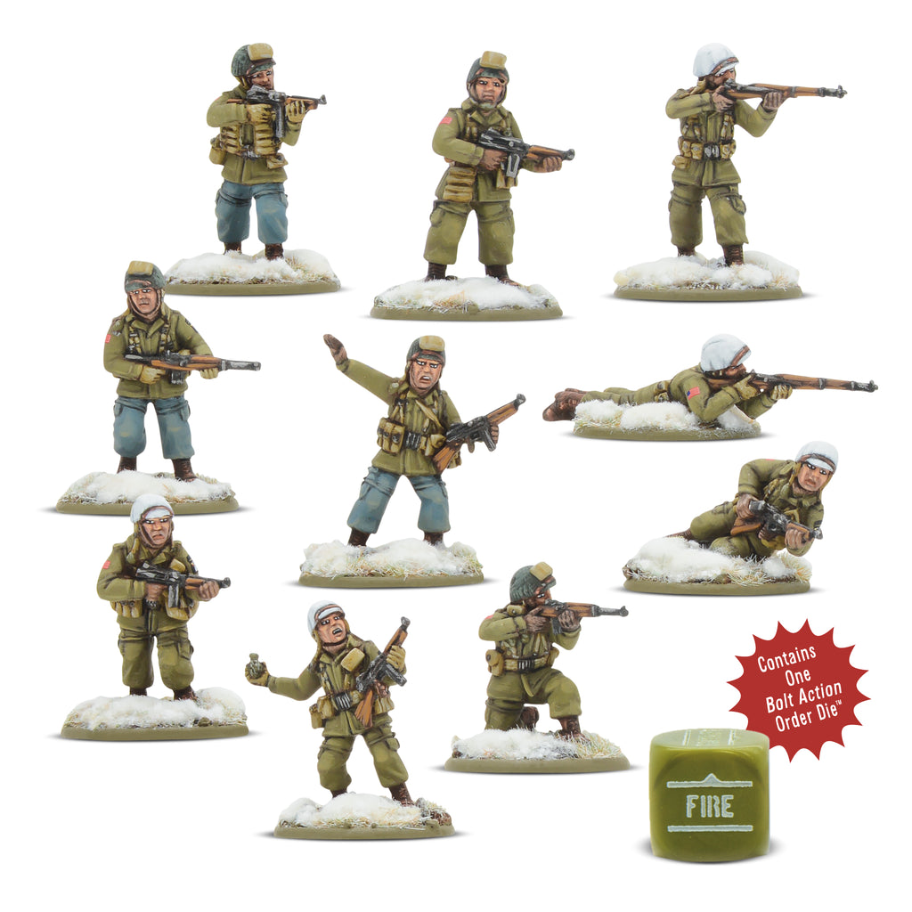 US Airborne (Winter) Pathfinder Squad – Warlord Games UK