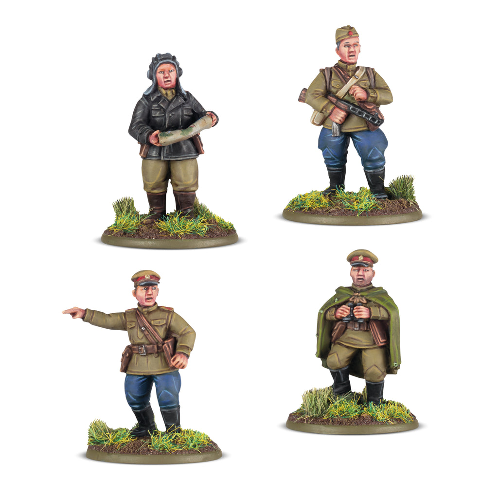 Soviet Platoon Commanders – Warlord Games UK