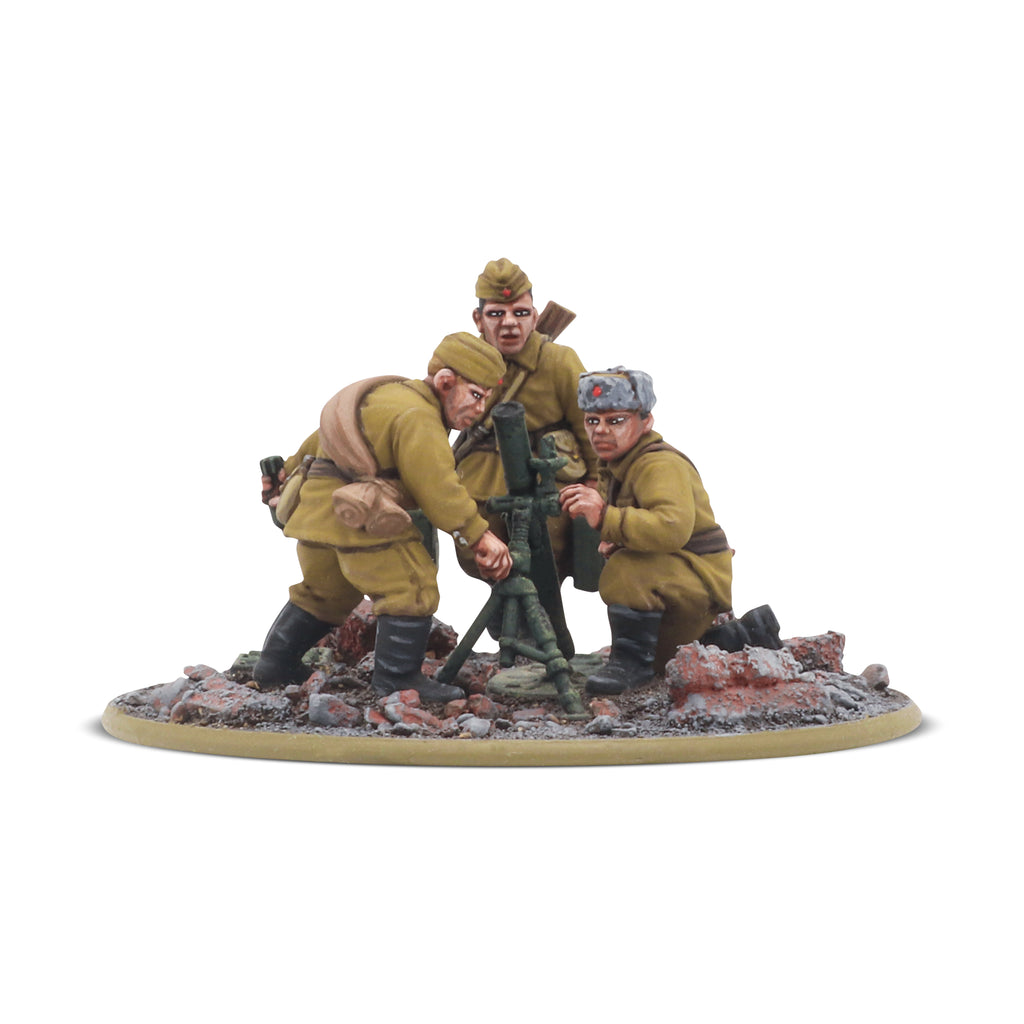 Soviet Army Medium Mortar Team – Warlord Games UK