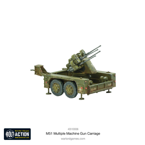 M51 Multiple Machine Gun Carriage – Warlord Games Ltd