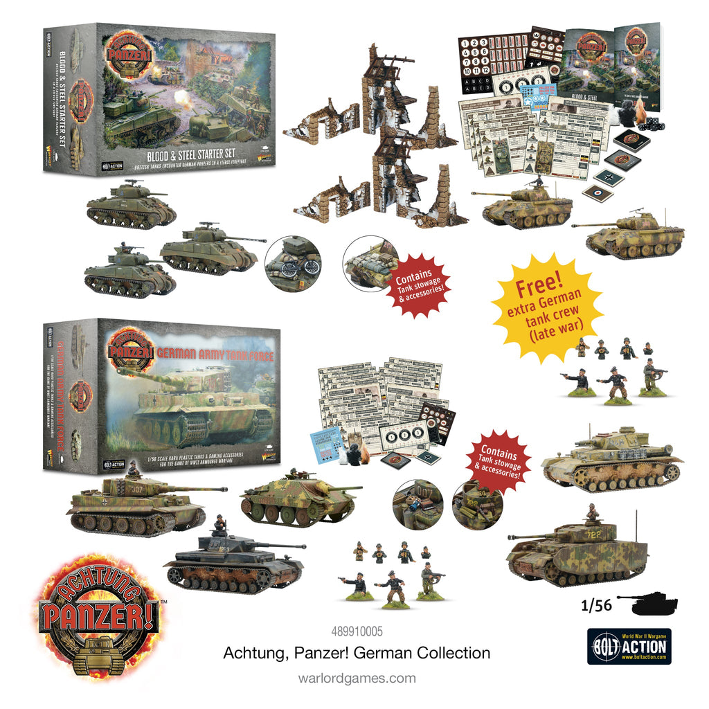 Achtung Panzer! German Collection – Warlord Games UK