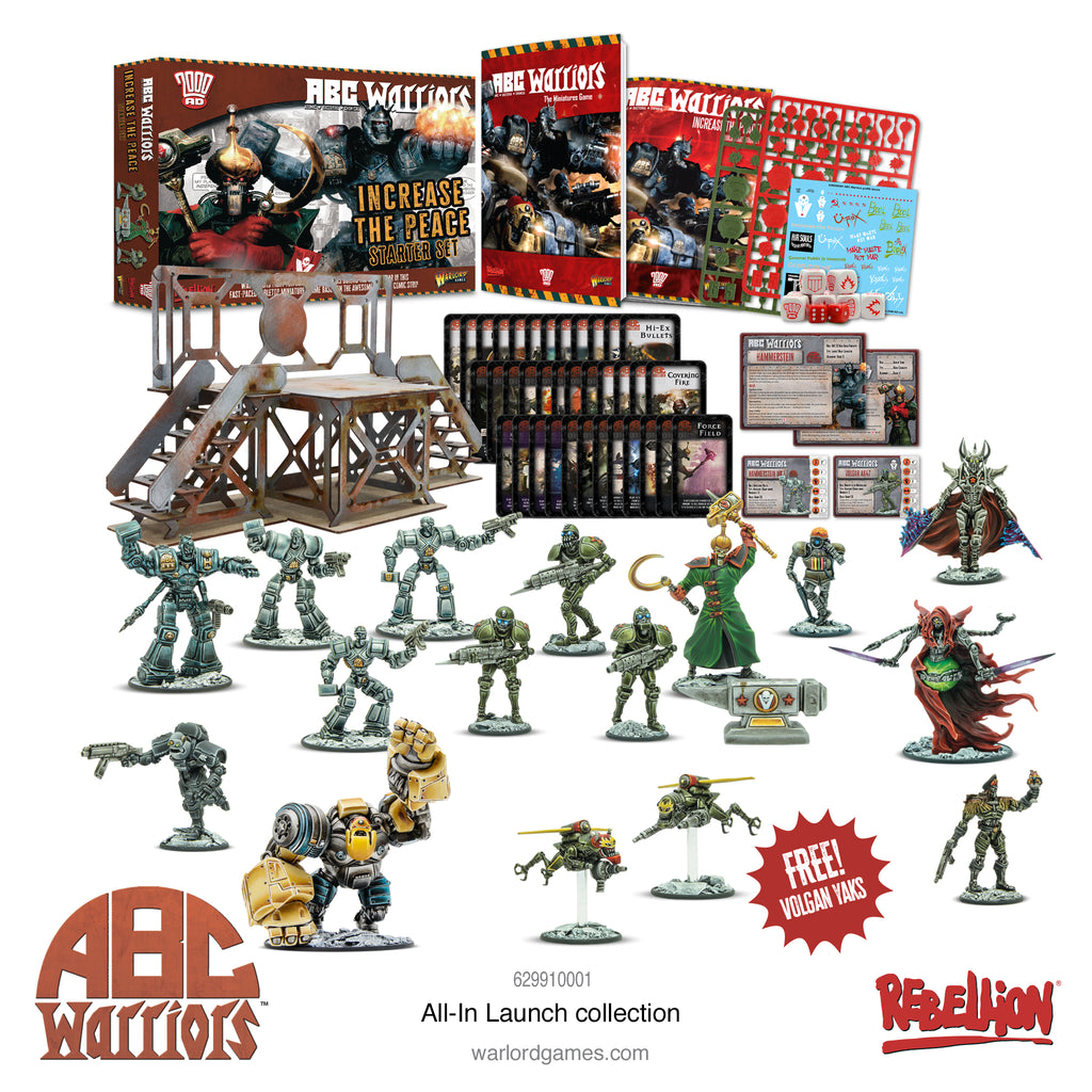 ABC Warriors: All In Launch Collection – Warlord Games Ltd