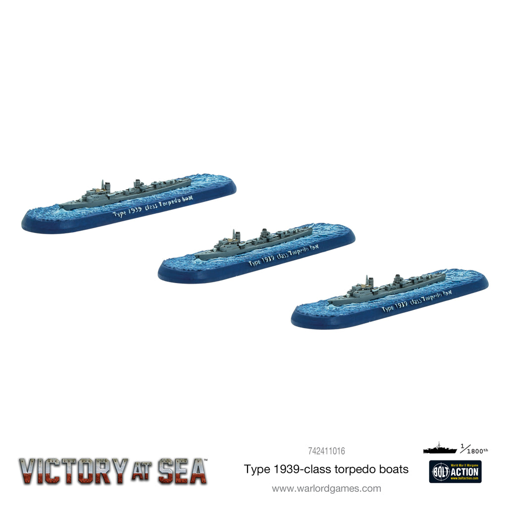 Victory at Sea - Type 1939-class torpedo boats – Warlord Games UK