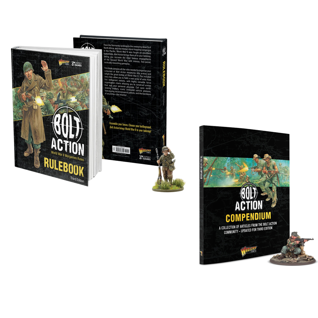 Bolt Action Rulebook and Compendium bundle – Warlord Games UK