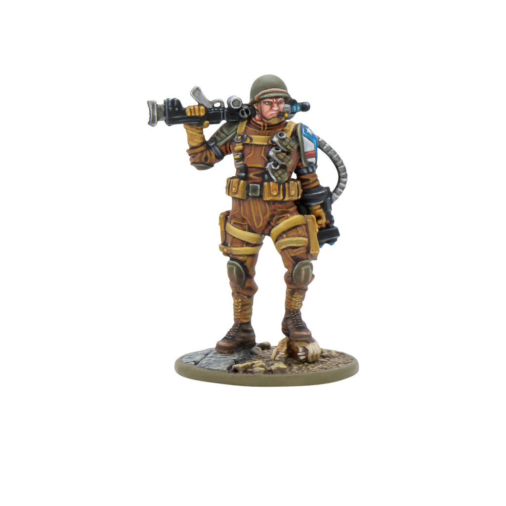 ‘SLAMMER’ SAMUELS United States Paragon Trooper – Warlord Games UK