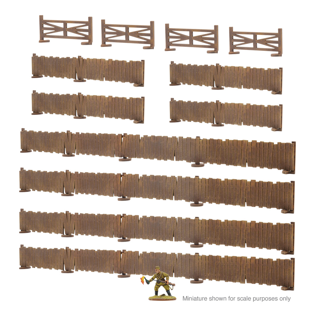 Assorted Panelled Fences (28mm) – Warlord Games UK