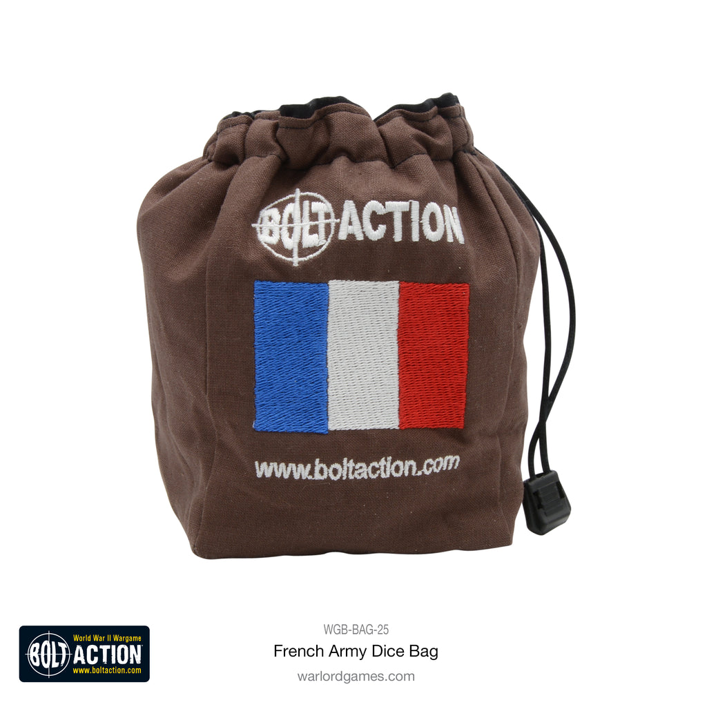 Bolt Action French Army Dice Bag – Warlord Games UK
