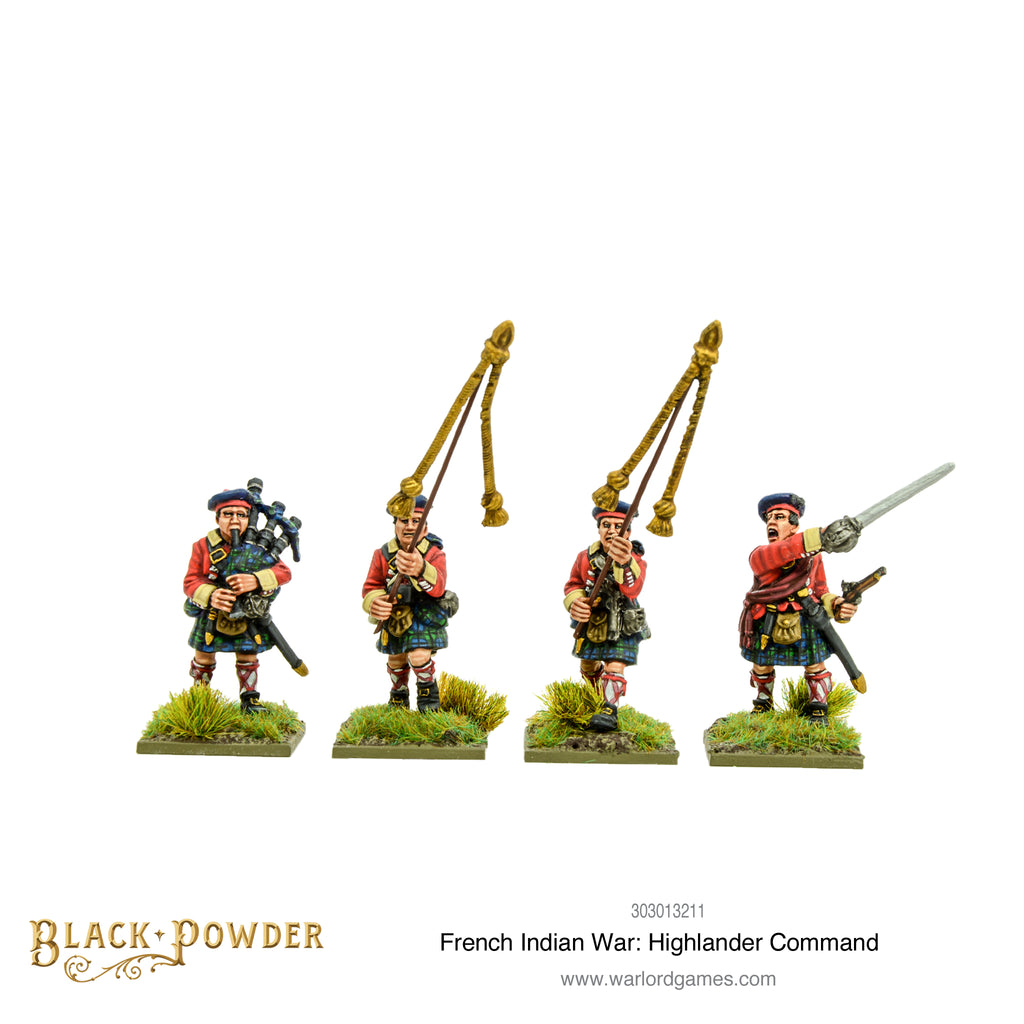 French Indian War: Highlander command – Warlord Games UK