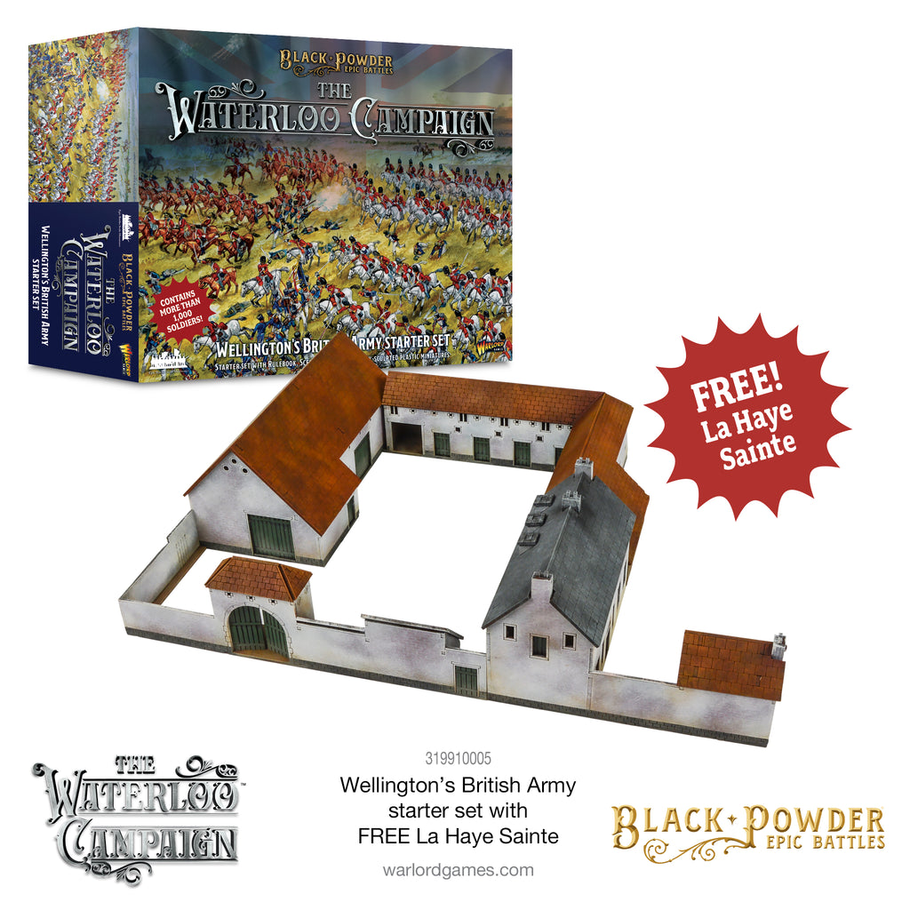 Black Powder Epic Battles: Waterloo British Starter Army Special Offer ...