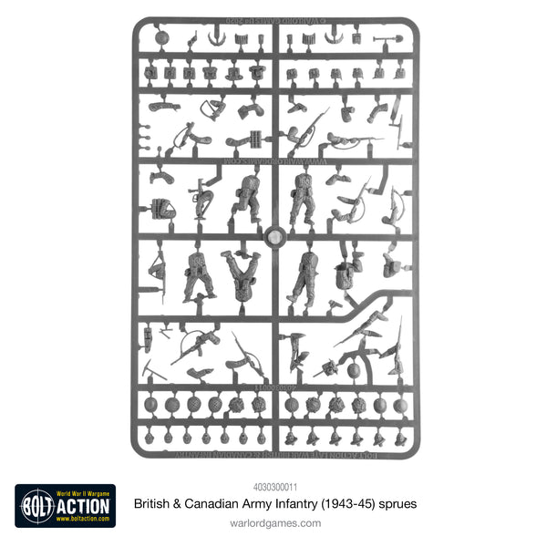 British Army Infantry Frame – Warlord Games Ltd