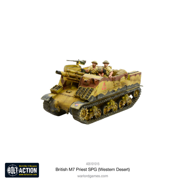 British M7 Priest SPG (Western Desert) – Warlord Games Ltd