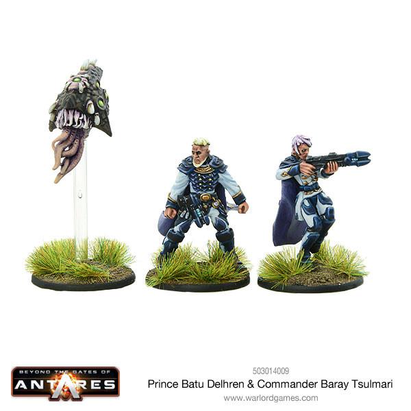 Prince Batu Delhren & Commander Baray Tsulmari – Warlord Games UK