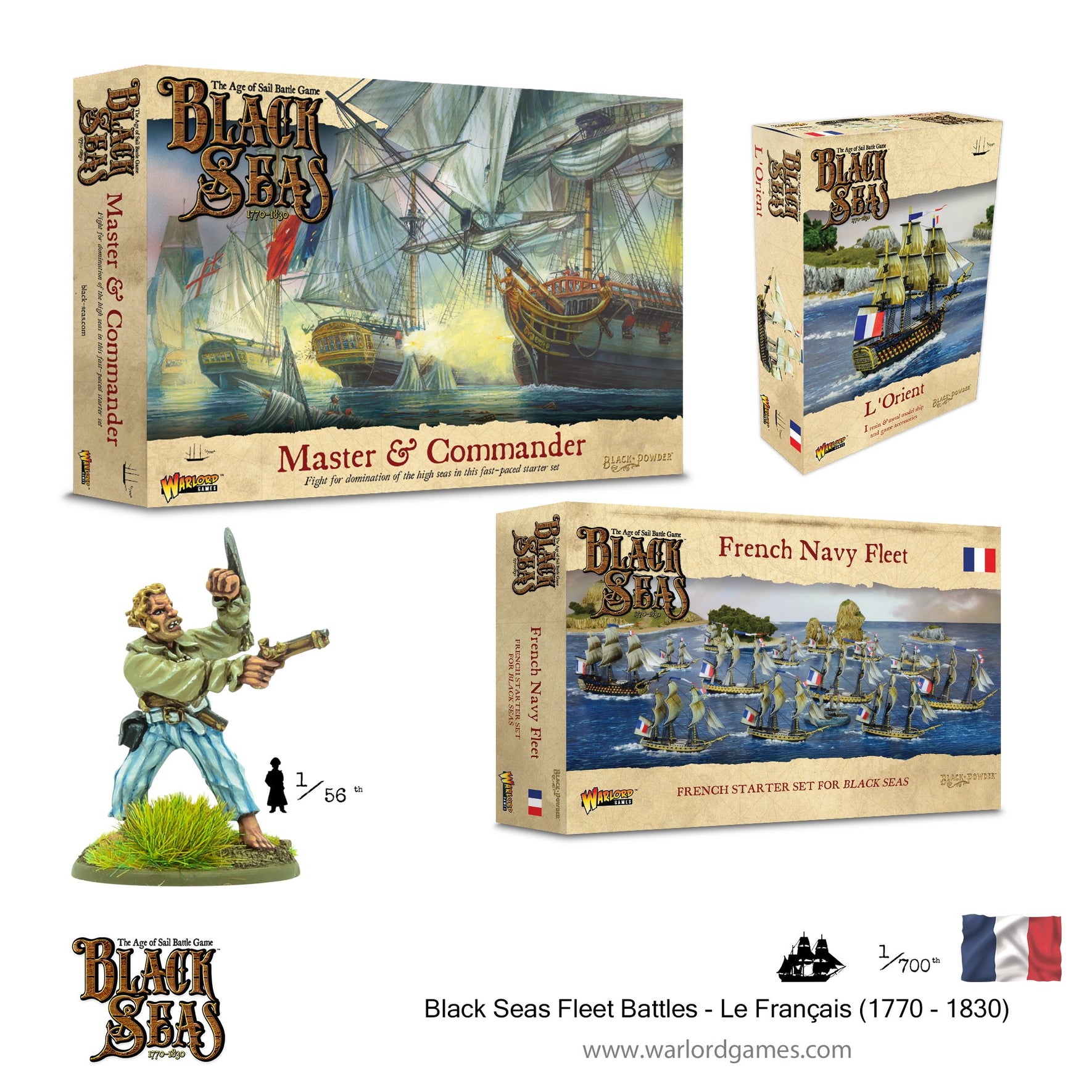 Black Seas French Navy – Warlord Games UK