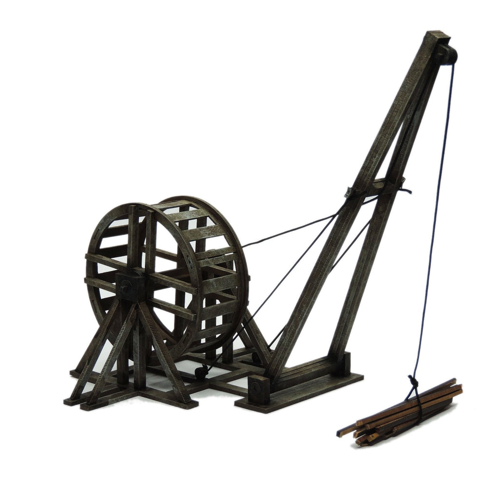 Small Treadwheel Crane – Warlord Games Ltd