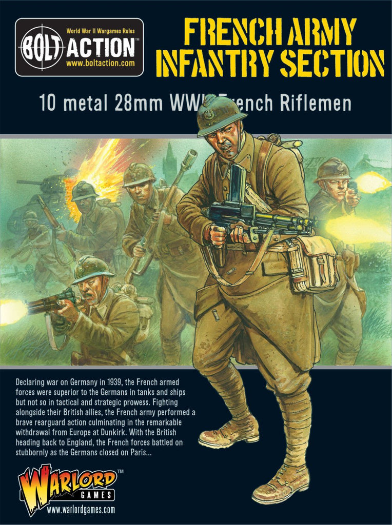 French Army Infantry section – Warlord Games UK