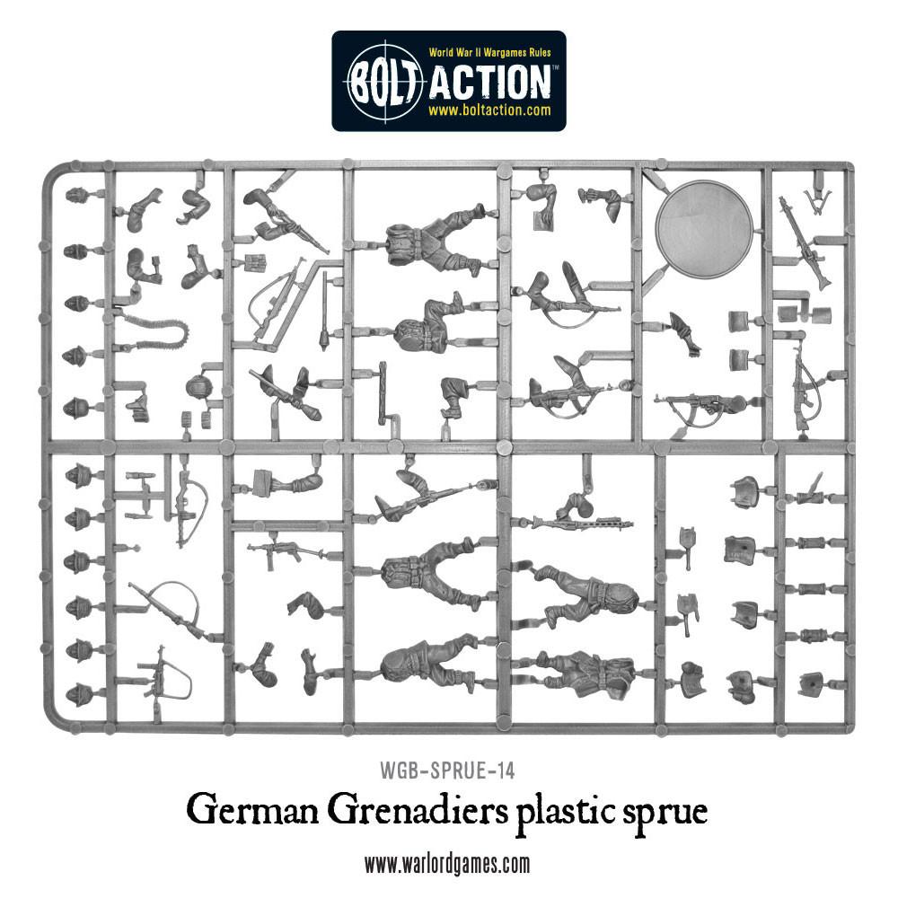 German Grenadier Sprue – Warlord Games UK